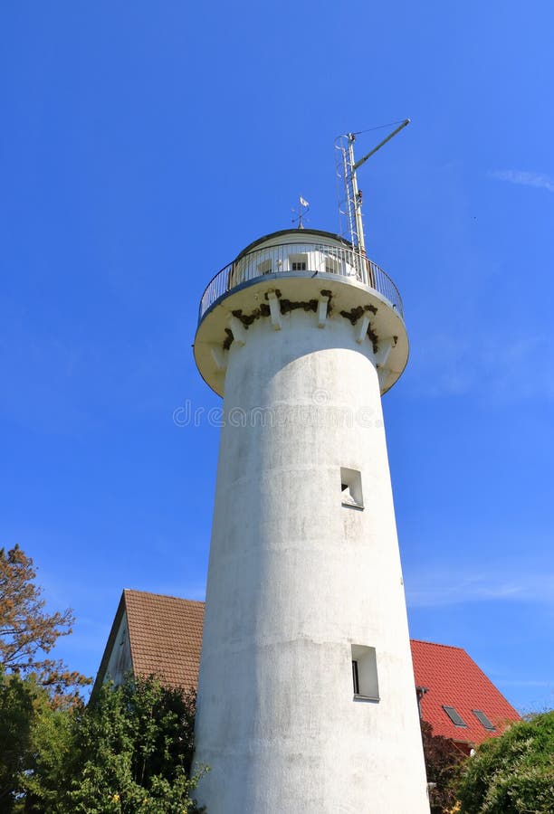 Lotsenturm Usedom in Karnin, Germany Stock Photo - Image of polish ...