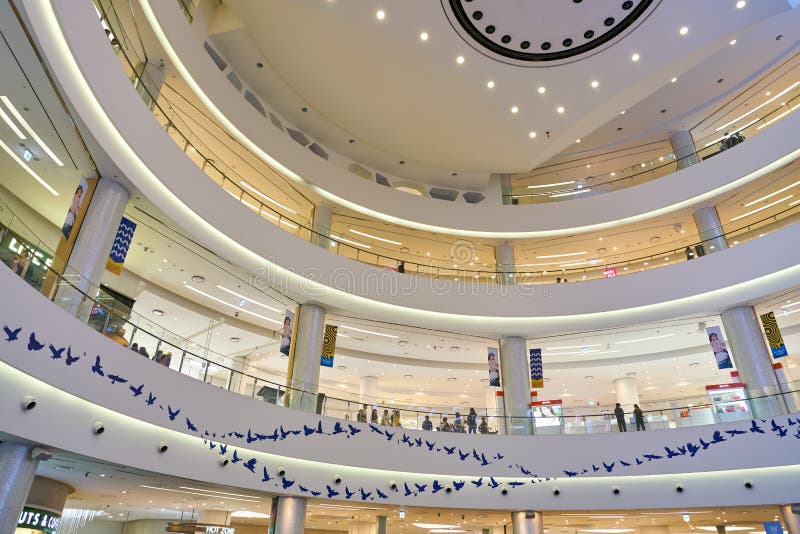 Lotte Department Store editorial photography. Image of color - 109059267