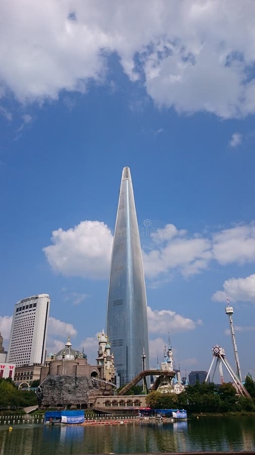 Lotte world editorial photo. Image of lottery, korea - 78046486