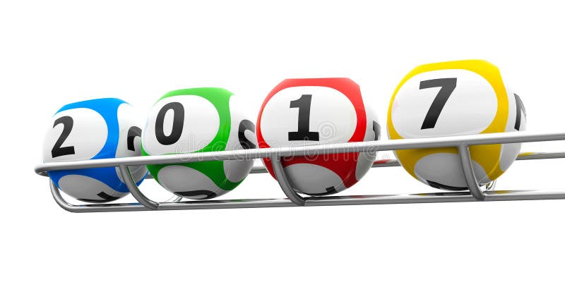 Lottery Balls 2017 Frame #2 Stock Illustration - Illustration of shiny ...