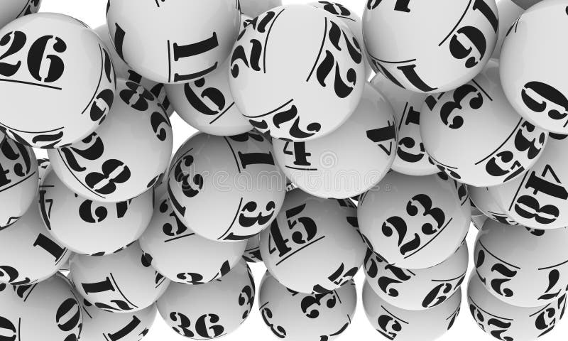 Lottery Balls stock illustration. Illustration of lotto - 174963997