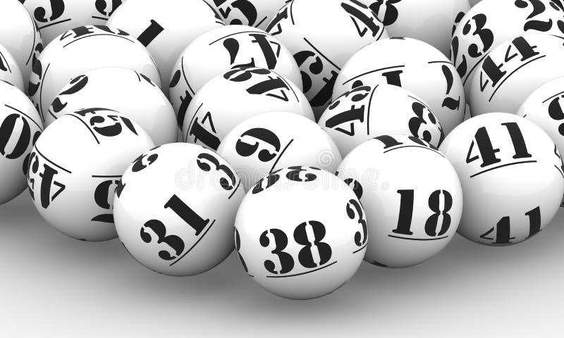 Lottery Balls stock illustration. Illustration of lotto - 174328571