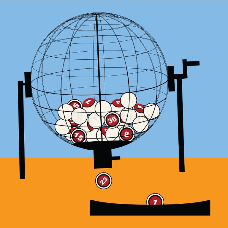 Lottery draw stock vector. Illustration of earnings, prize - 8027390