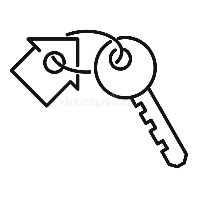 Lottery House Win Icon Outline Vector. Bingo Game Stock Vector ...