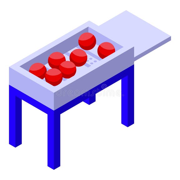 Lottery Machine with Red Balls Inside Getting Ready for a Raffle Draw ...