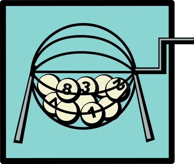 Lottery or Raffle Vector Illustration Stock Vector - Illustration of ...