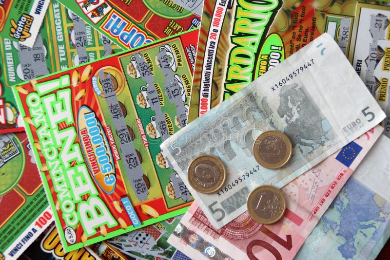 Lottery scratchcards editorial stock photo. Image of lotteries - 24060803