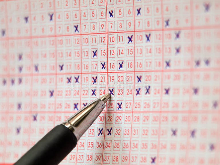 Lottery slip stock image. Image of casino, financial, paper - 8006619