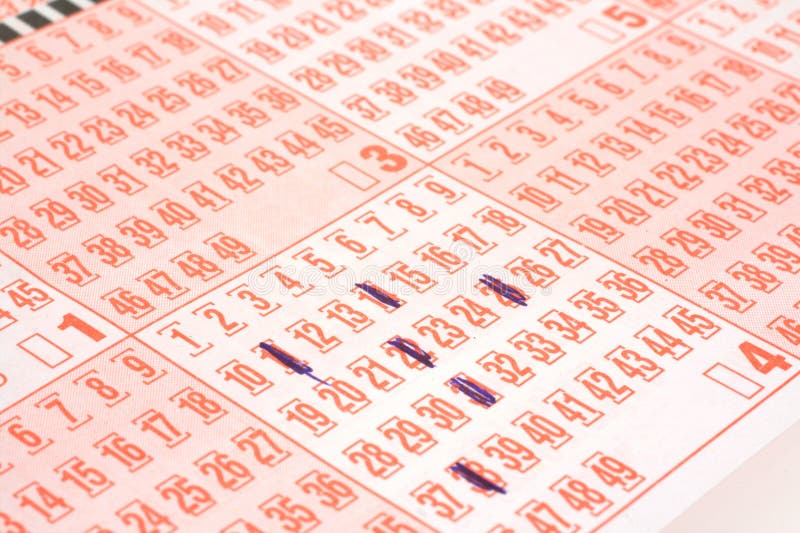 Lottery ticket stock photo. Image of choice, sheet, game - 2719578