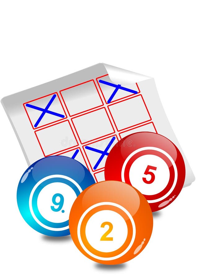 Lottery ticket stock vector. Illustration of paper, entertainment ...