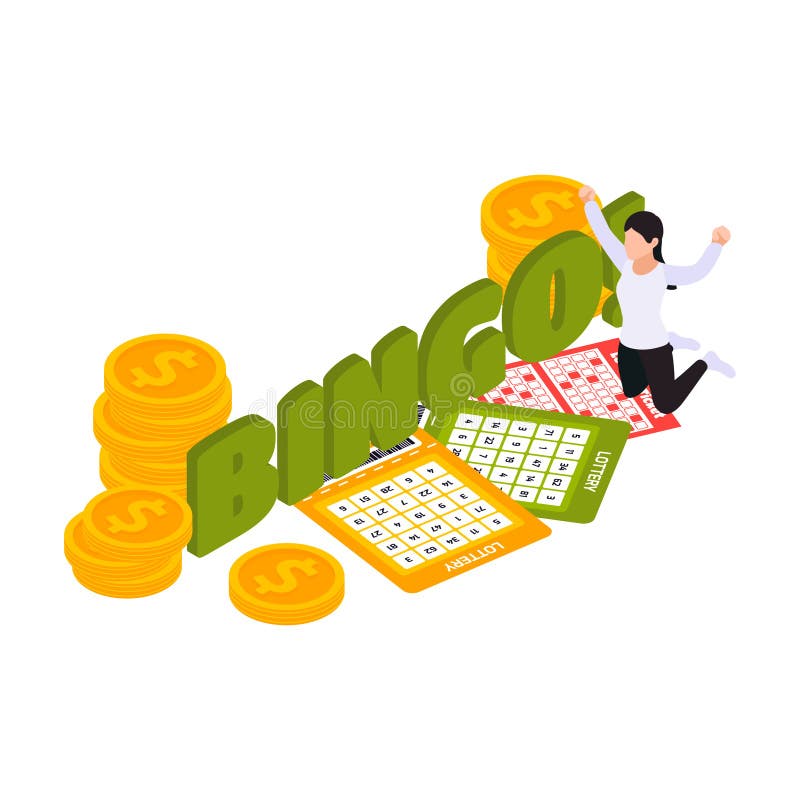 Lottery Vector Illustration Stock Vector - Illustration of leisure ...