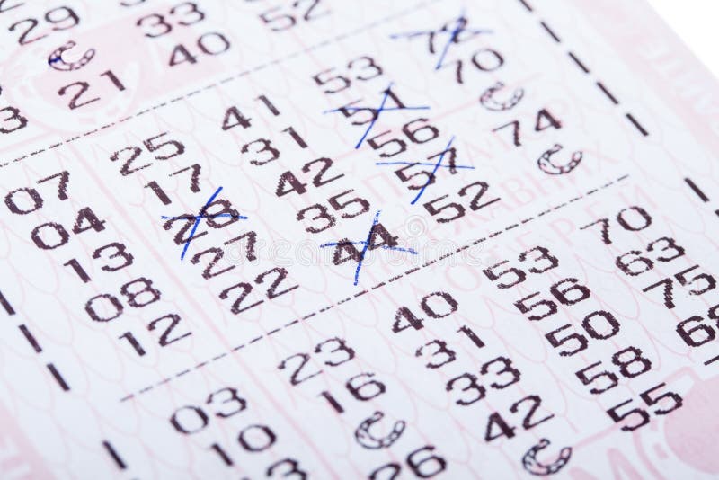 Lotto ticket stock image. Image of winner, number, ticket - 27137835