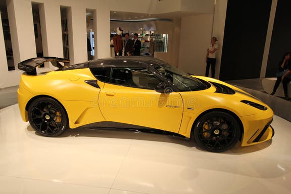 Lotus on 64rd IAA editorial photography. Image of frankfurt - 21502702