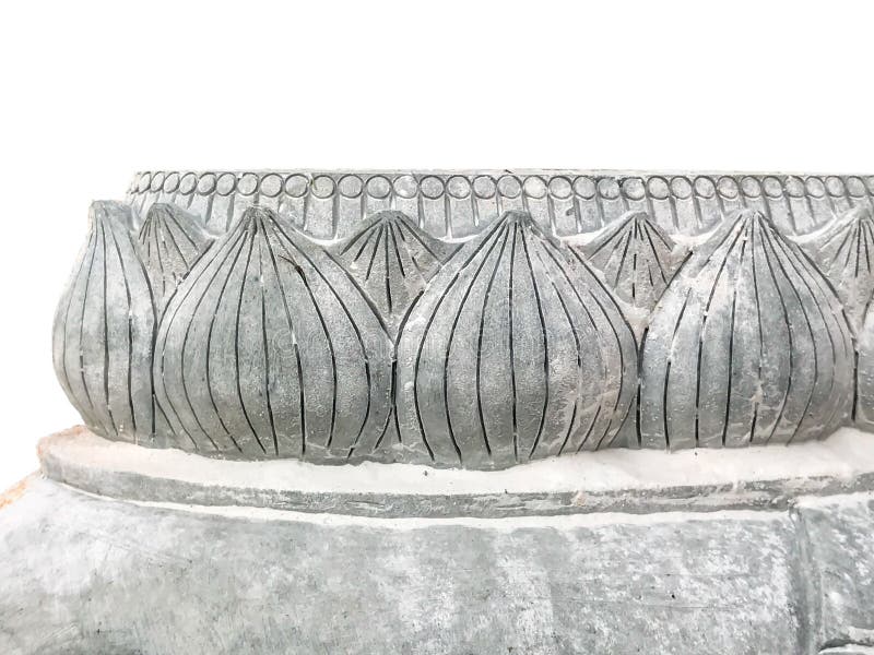 Lotus base for the Buddha stock photo. Image of asia - 118384818