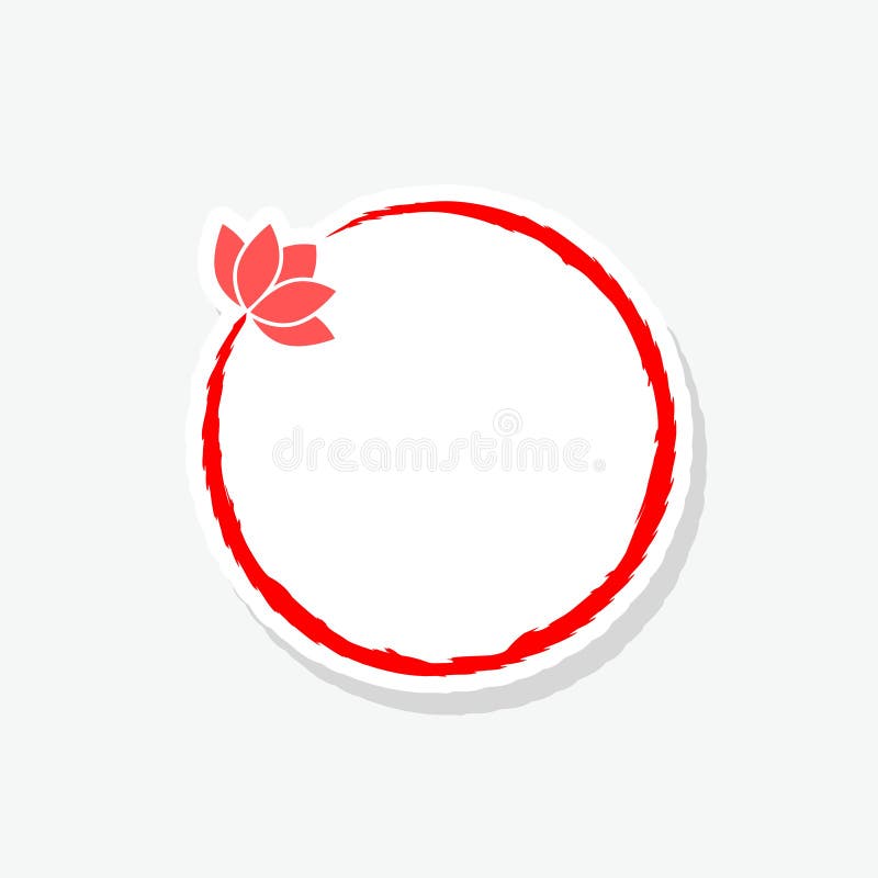 Simple Circle Lotus Symbol Stock Illustrations – 2,938 Simple Circle ...