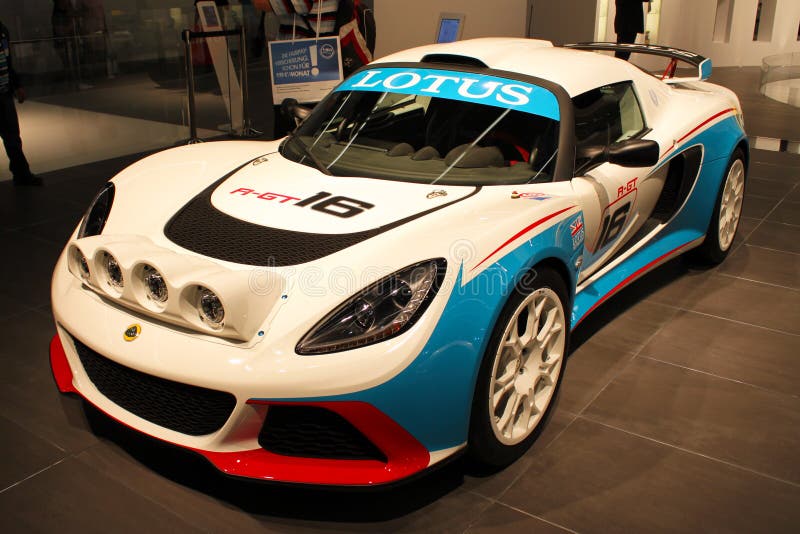 Lotus Evora S police car editorial stock photo. Image of bumper - 24192503