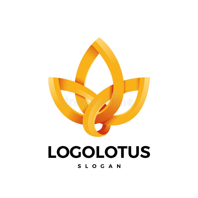 Lotus Infinity Head Logo Icon Design Stock Vector - Illustration of ...