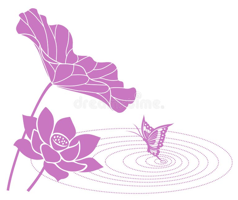 Lotus Butterfly Stock Illustrations – 3,262 Lotus Butterfly Stock ...
