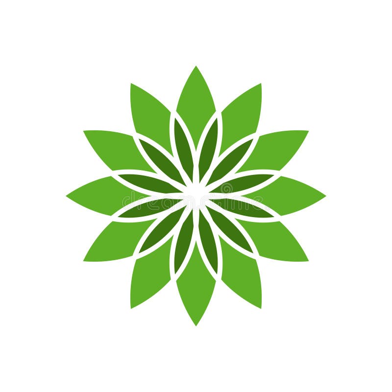 Lotus Flower Icon Vector Design Template Basic RGB Stock Vector ...