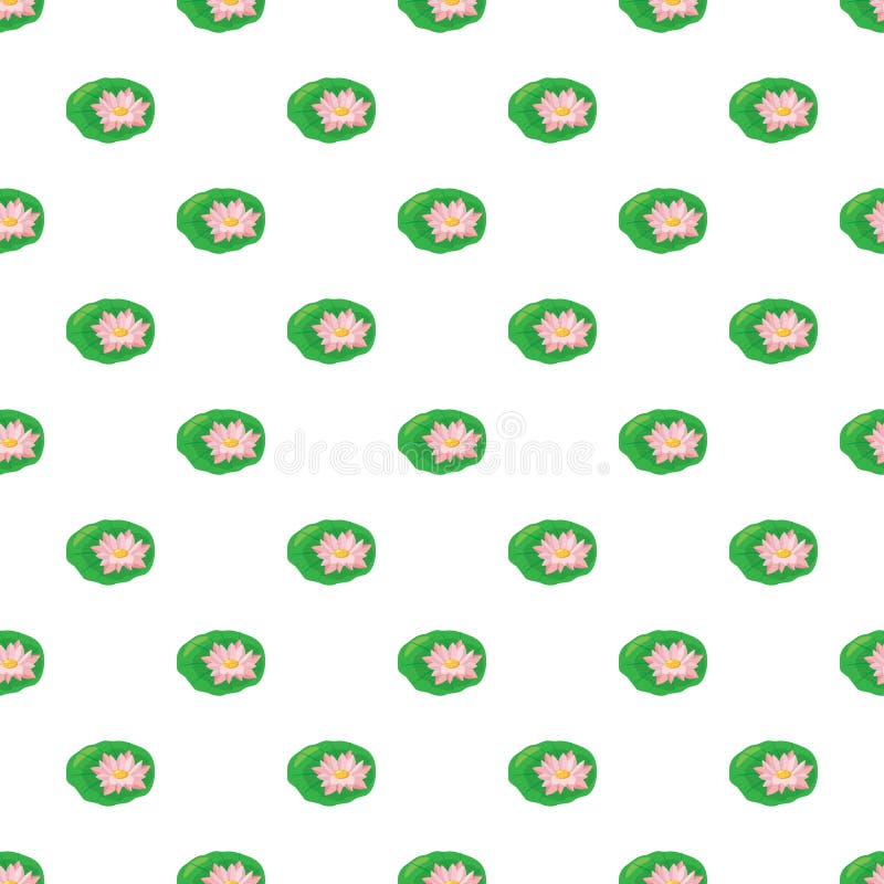 Lotus flower pattern stock vector. Illustration of element - 96667073