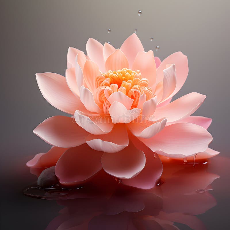 Lotus Flower in Studio Background, Single Lotus Flower, Beautiful Flower Images Stock ...