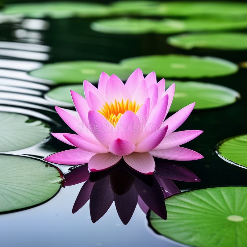 Lotus Flower Pool Stock Illustrations – 1,395 Lotus Flower Pool Stock ...