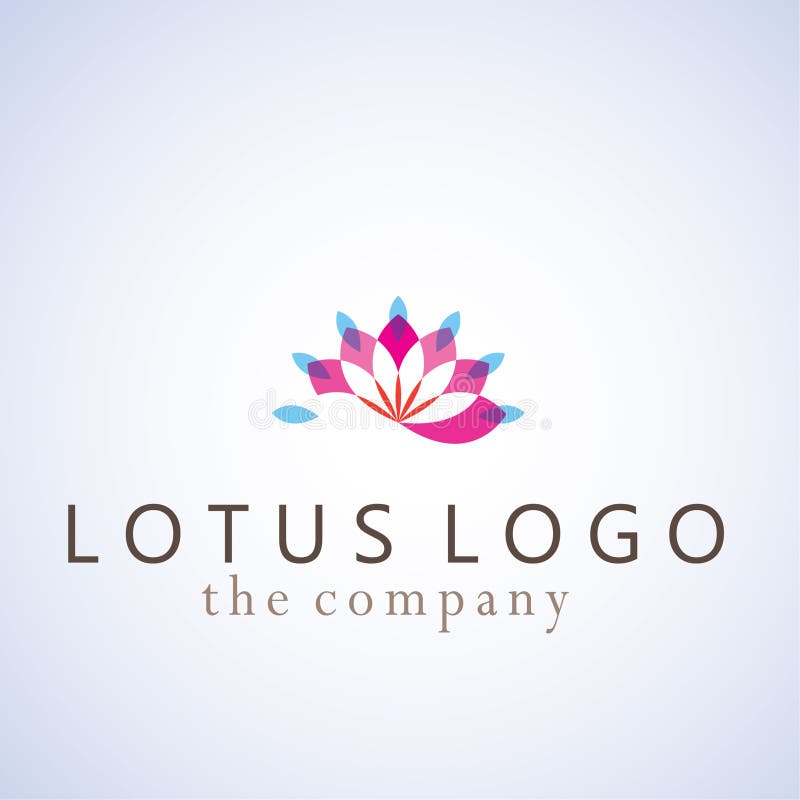 Lotus Ideas Design Illustration Stock Illustration - Illustration of ...