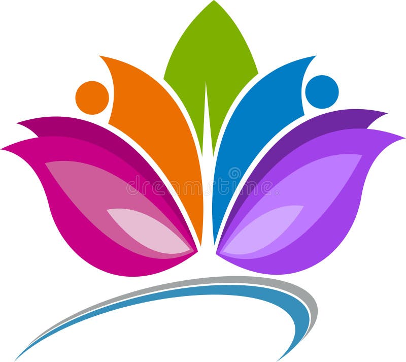 Collection lotus logos stock vector. Illustration of design - 31032748