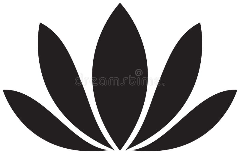 Lotus logo stock vector. Illustration of design, flower - 264603501