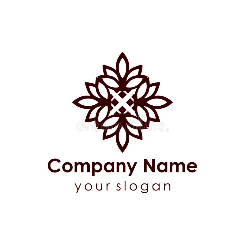 Lotus logo template stock illustration. Illustration of lotus - 166728064