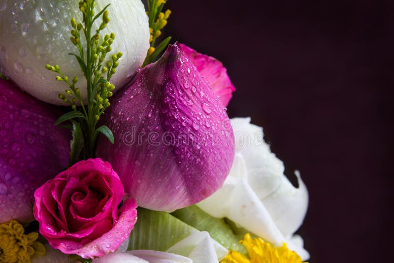 Lotus and rose stock image. Image of flower, symbol, summer - 31882435