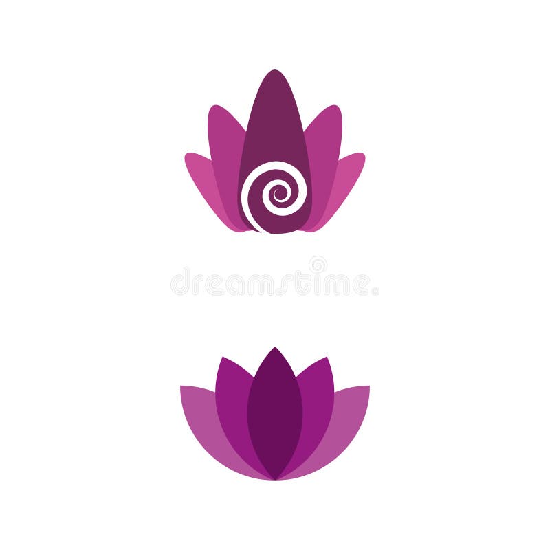 Lotus 2 stock vector. Illustration of logo, nature, simple - 278439107