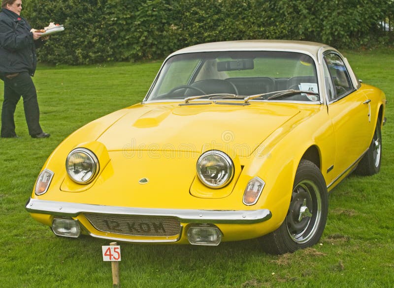 Lotus Sports Car at Fortrose. Editorial Photography - Image of hubs ...