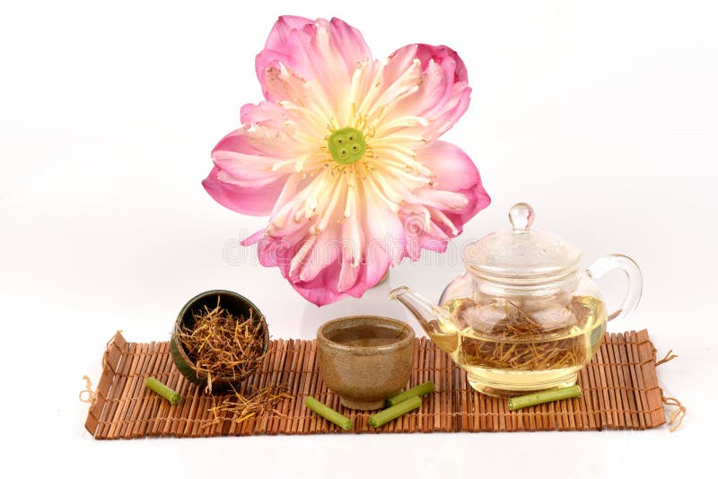 Lotus stamen tea. stock photo. Image of flavones, boyd - 64049928
