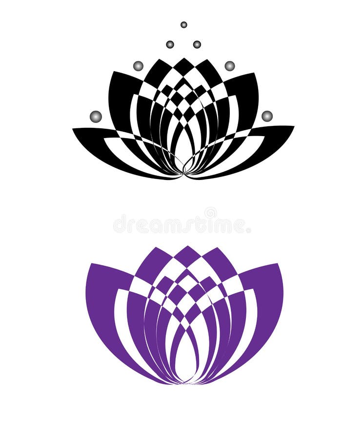Lotus Vector Symbol stock vector. Illustration of idea - 100492491