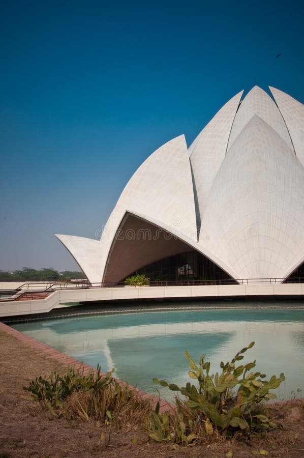 Lotus Temple stock image. Image of asian, delhi, tradition - 11748669