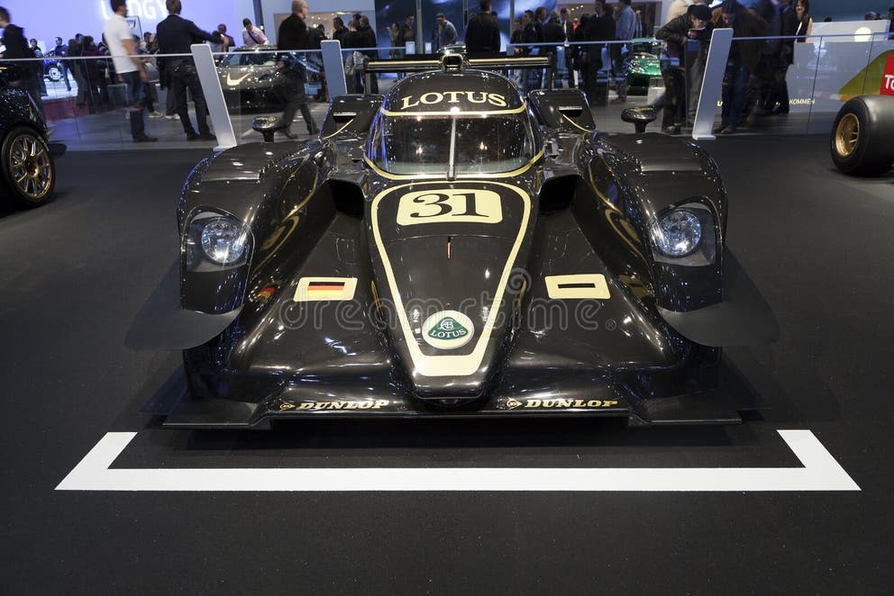 Lotus V8 LMP2 Prototype Race Car Editorial Photo - Image of geneva ...