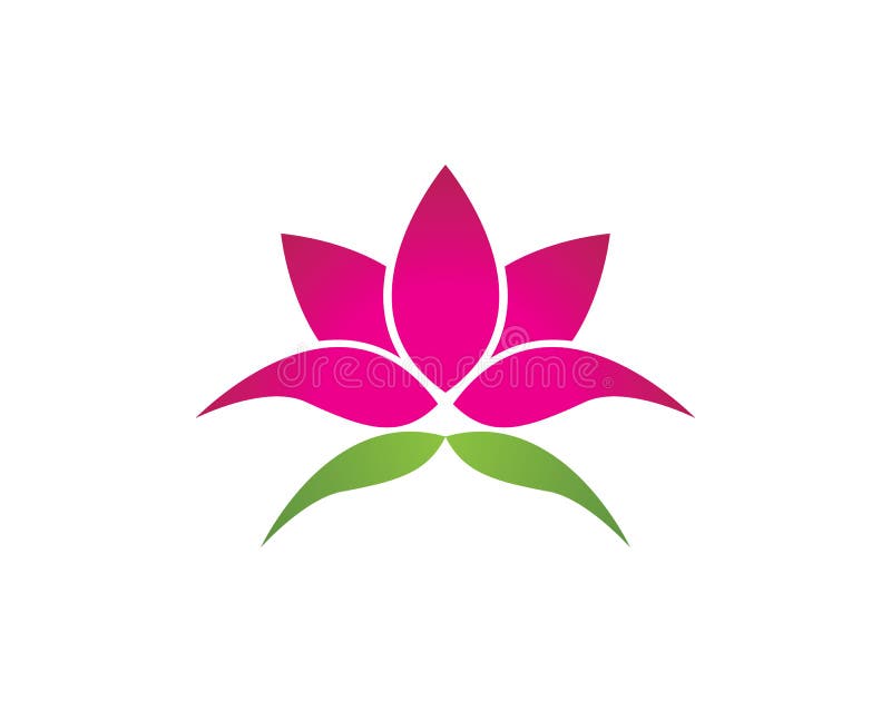 Lotus vector icon stock vector. Illustration of plant - 113937109