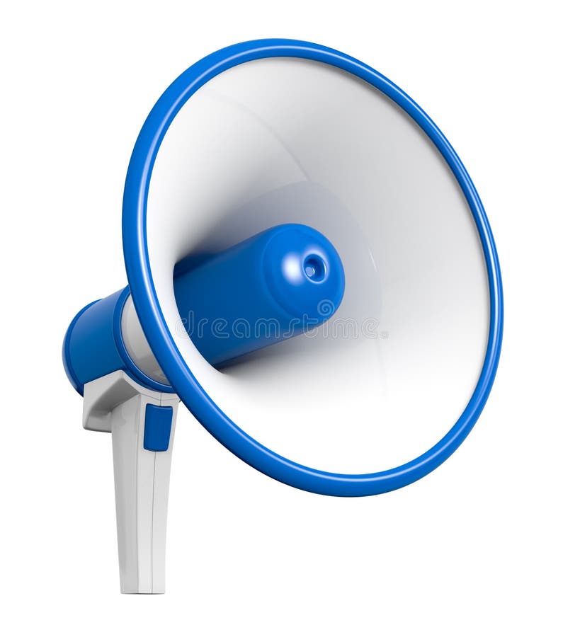 Loud hailer stock illustration. Illustration of hailer - 31682652