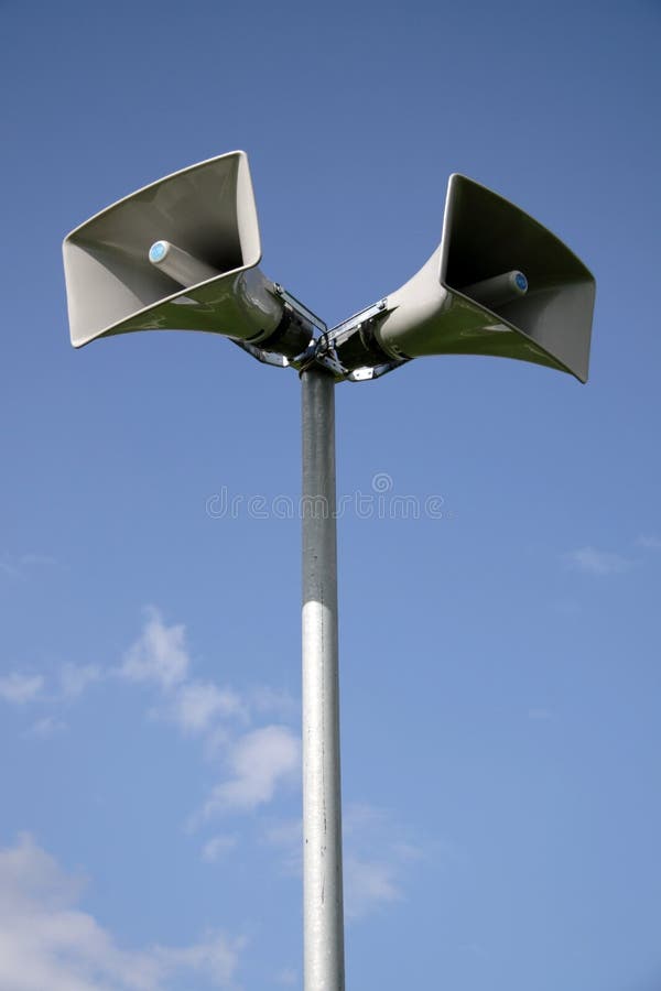 Loudspeaker stock photo. Image of commentate, megaphone - 740456