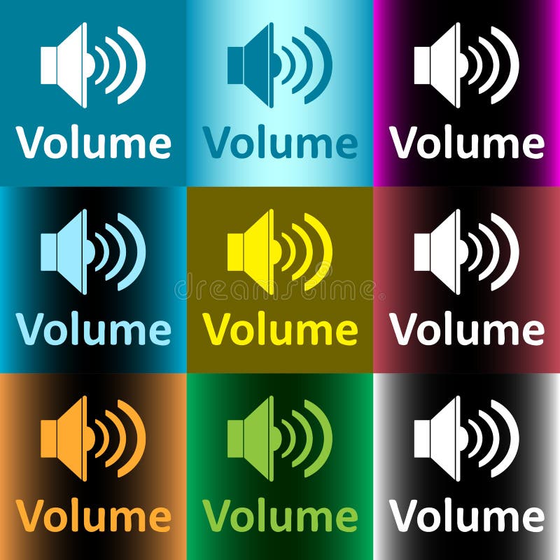 Loudspeaker and Volume Clipart Stock Illustration - Illustration of ...