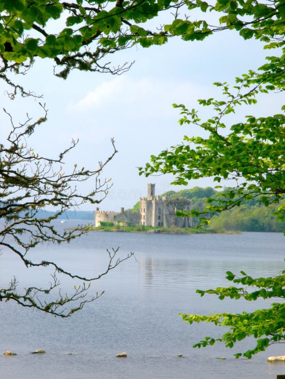 Lough Key stock photo. Image of travel, fortress, monument - 5285826
