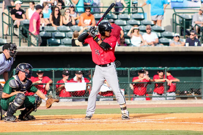 Louis Silverio, Kannapolis Intimidators Editorial Stock Image - Image ...