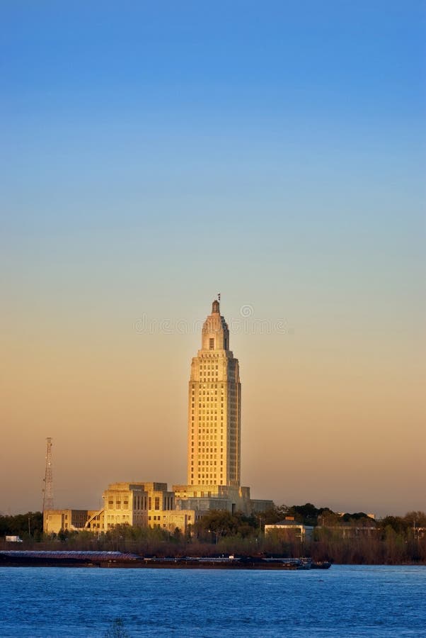 Baton Rouge River Walk stock photo. Image of night, dock - 11629140