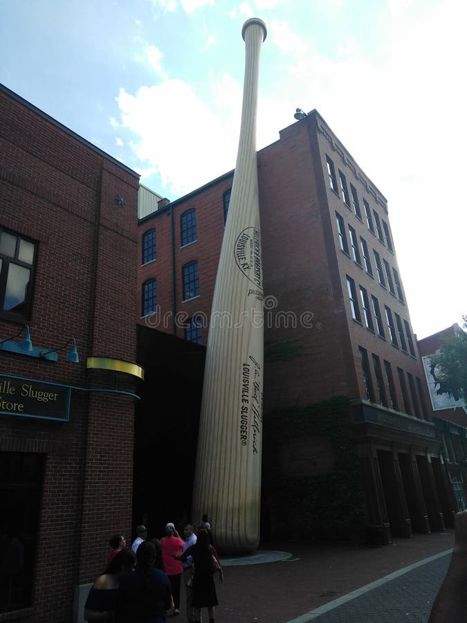 Louisville Slugger editorial stock photo. Image of downtown - 97323188