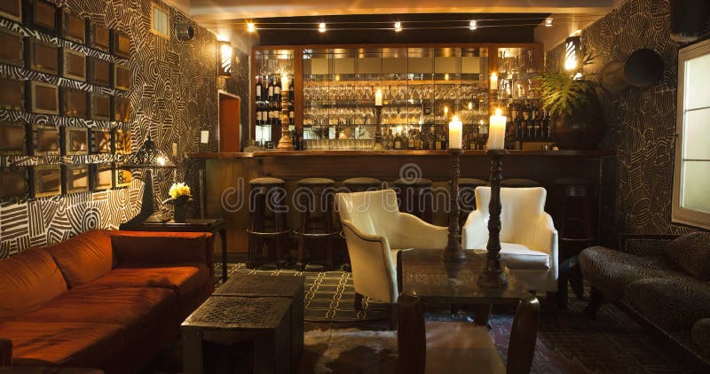 Dark Lounge and Cozy Fireplace Stock Image - Image of dimly, night: 5528757