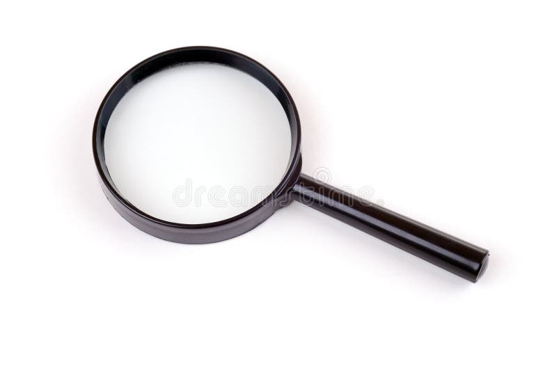 Loupe photo stock. Image du gauche, outil, instrument - 5589058