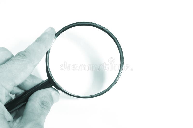 Loupe image stock. Image du découvrez, bureau, optique - 6923893