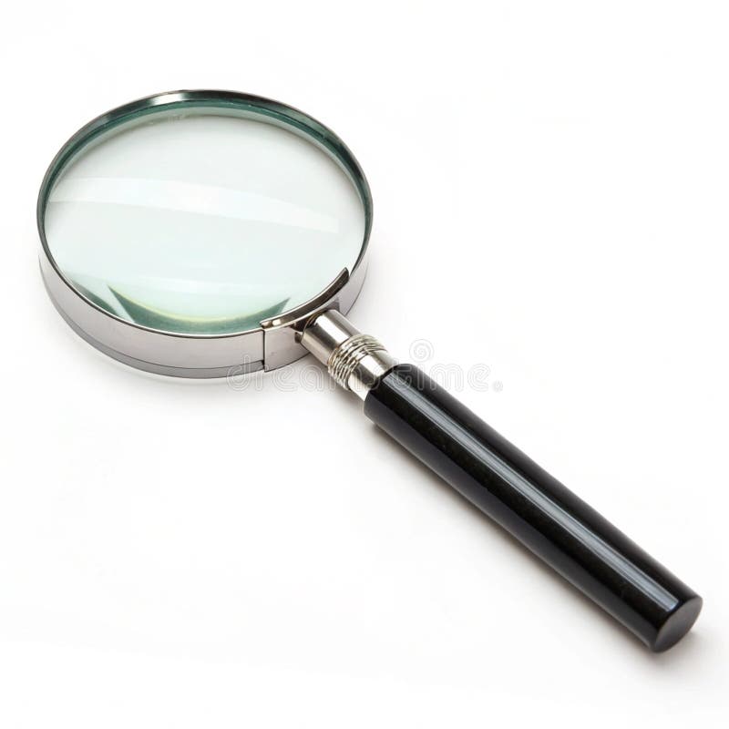 Loupe on Transparent Background Stock Illustration - Illustration of ...