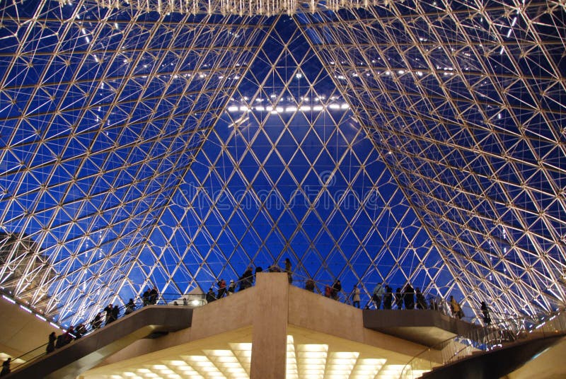 Inside the Louvre Museum (Musee Du Louvre) Editorial Stock Photo ...